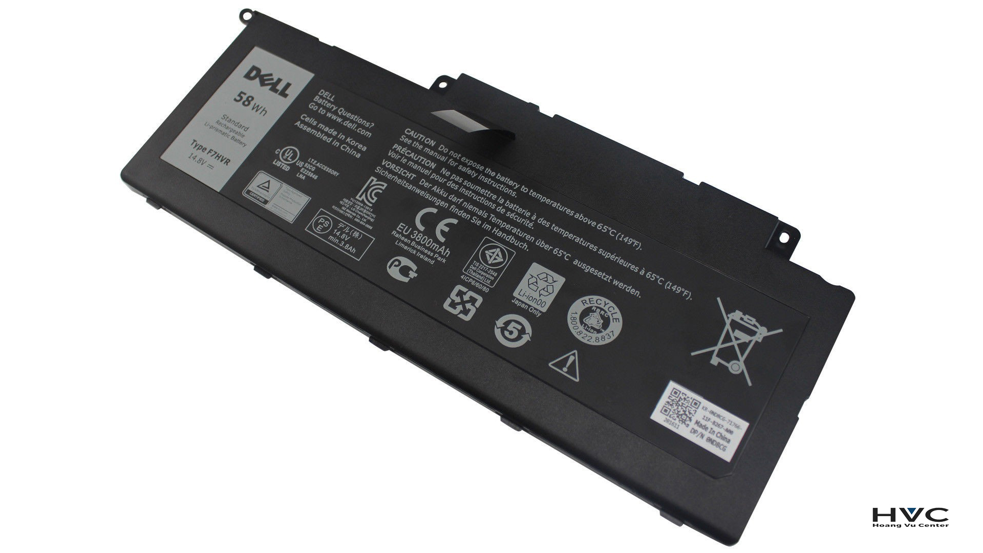 Pin Laptop Dell Inspiron 15-7000-7537-7737-7746-F7HVR Zin New