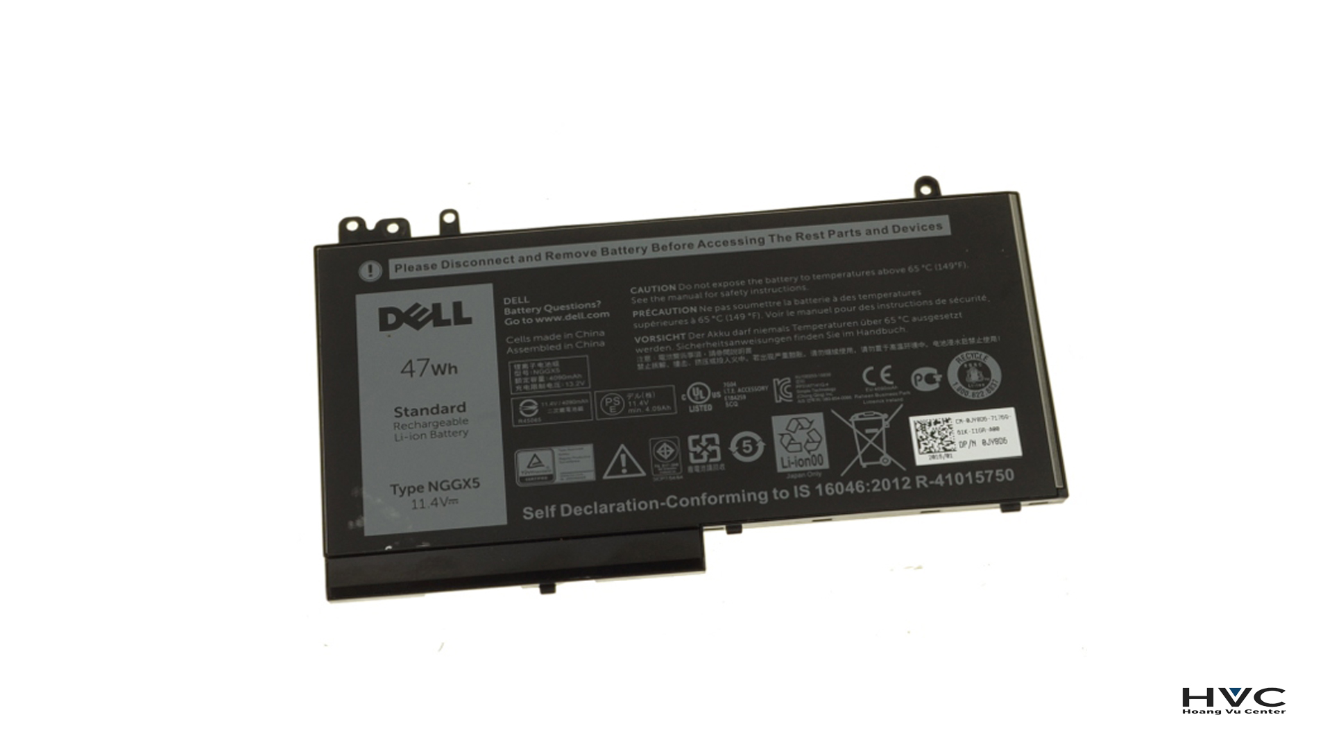 Pin Laptop Dell Latitude E5270-E5470-E5570-NGGX5-47Wh Zin New