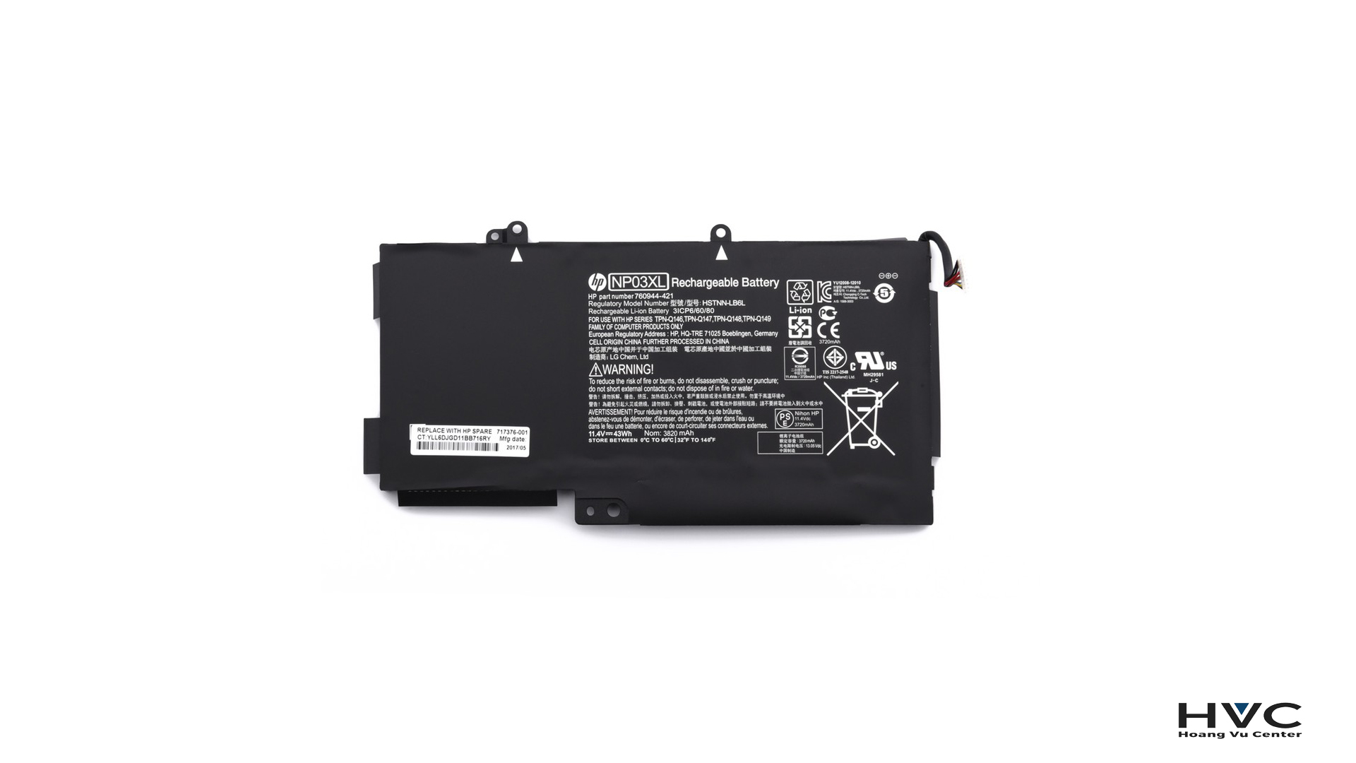 Pin Laptop Hp Pavilion X360 14-DH-HT03XL Zin New