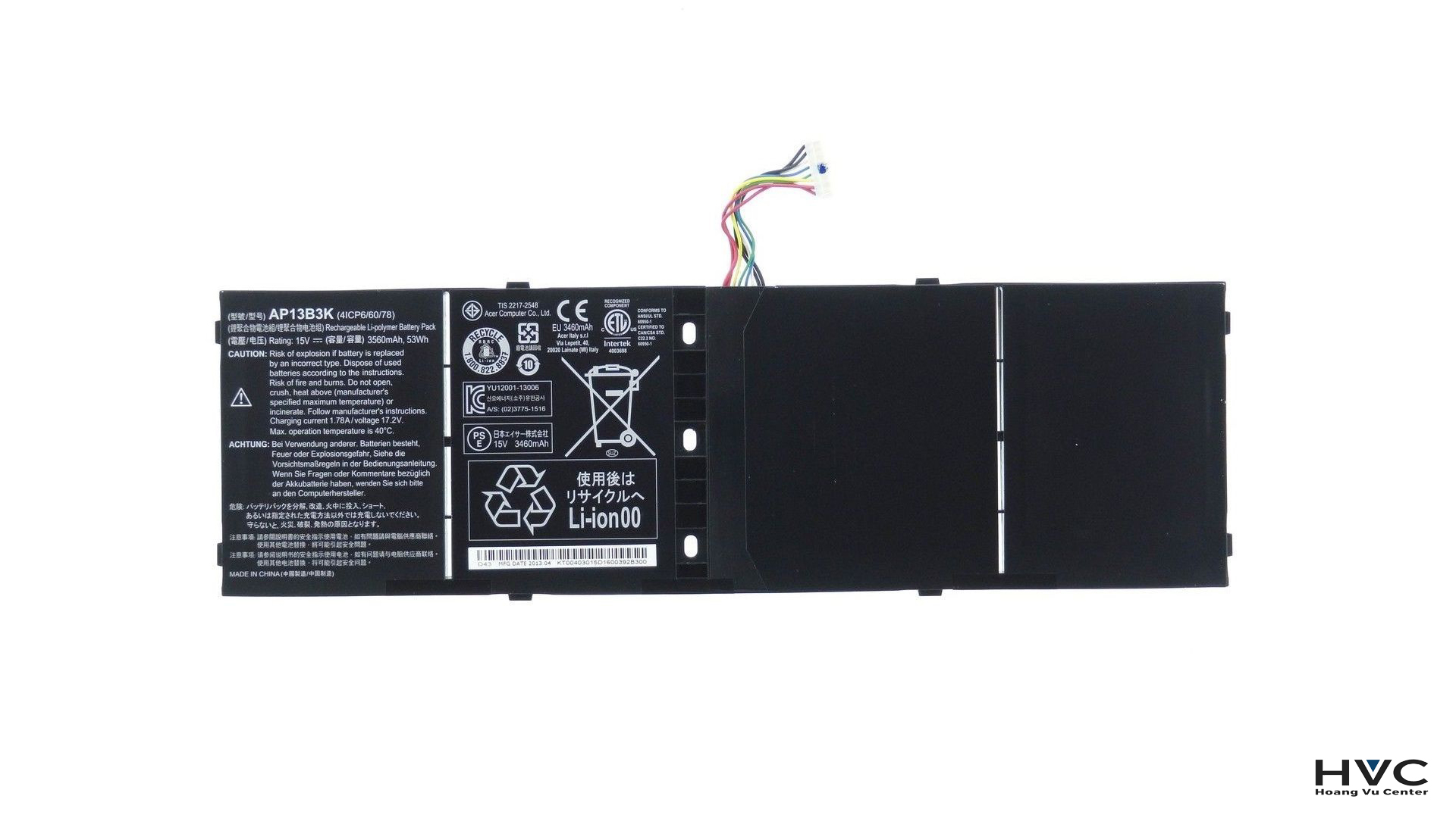 Pin Laptop Acer Aspire V5-552-AP13B3K Zin New